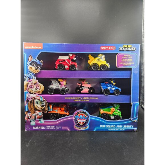 Nickelodeon | Toys | Paw Patrol Mighty Movie Pup Squad And Liberty ...